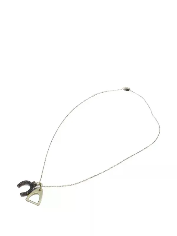 Hermès Amulette Equestre Pendant Necklace - Gold