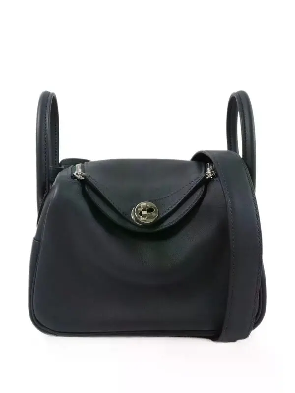 Hermès Mini Lindy Shoulder Bag - Blue