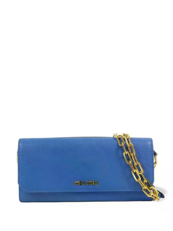Miu Miu Chain-link Clutch Bag