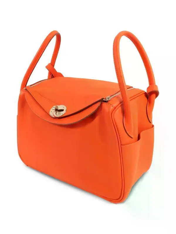 Hermès Lindy Leather Shoulder Bag - Red