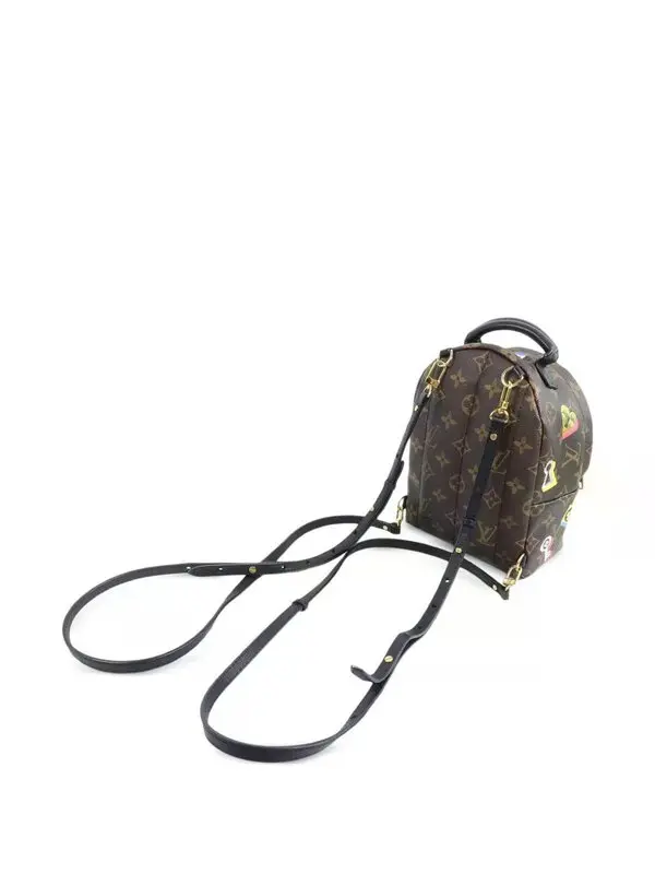 LOUIS VUITTON Mini Palm Springs Love Lock Backpack