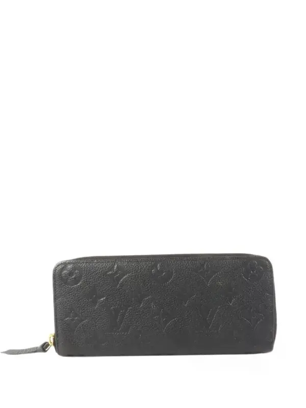 LOUIS VUITTON Empreinte Monogram Long Wallet - Black
