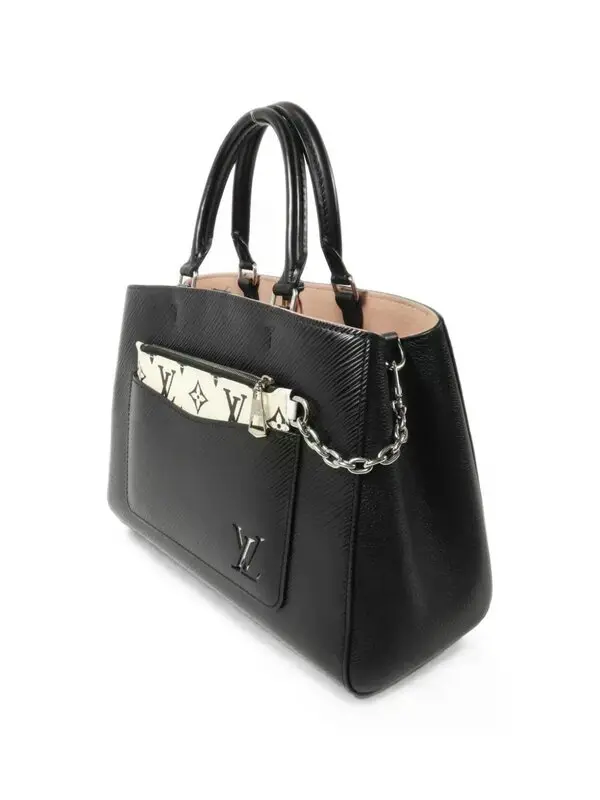 LOUIS VUITTON Mm Marelle Leather Tote Bag