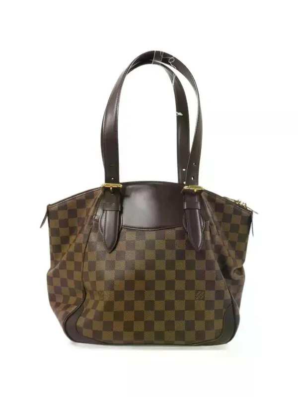 LOUIS VUITTON Mm Verona Damier Tote Bag
