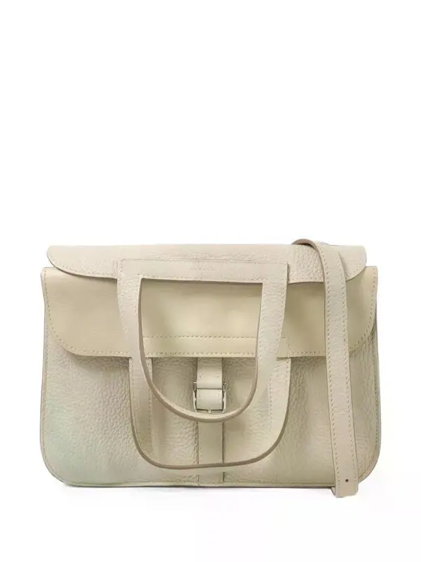 Hermès 25 Halzan Two-way Shoulder Bag - Neutrals
