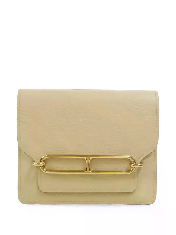 Hermès 2022 Roulis Slim Clutch Bag - Neutrals