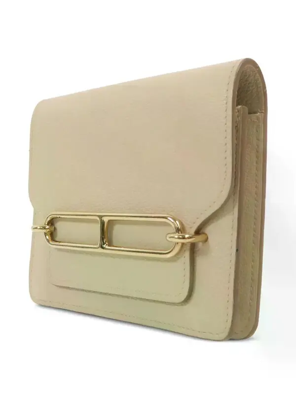 Hermès 2022 Roulis Slim Clutch Bag - Neutrals