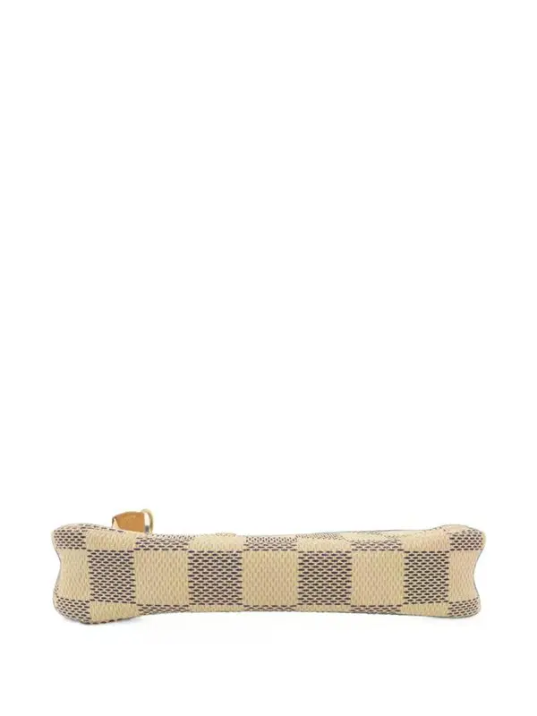 LOUIS VUITTON Mini Damier Azu Pochette Tote Bag - Neutrals