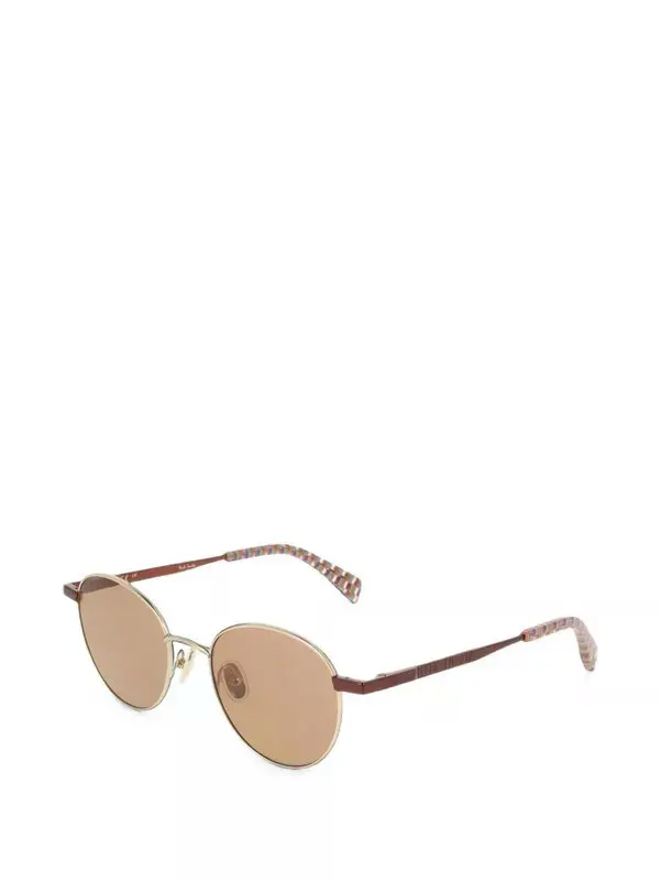 Paul Smith Round-frame Sunglasses - Gold