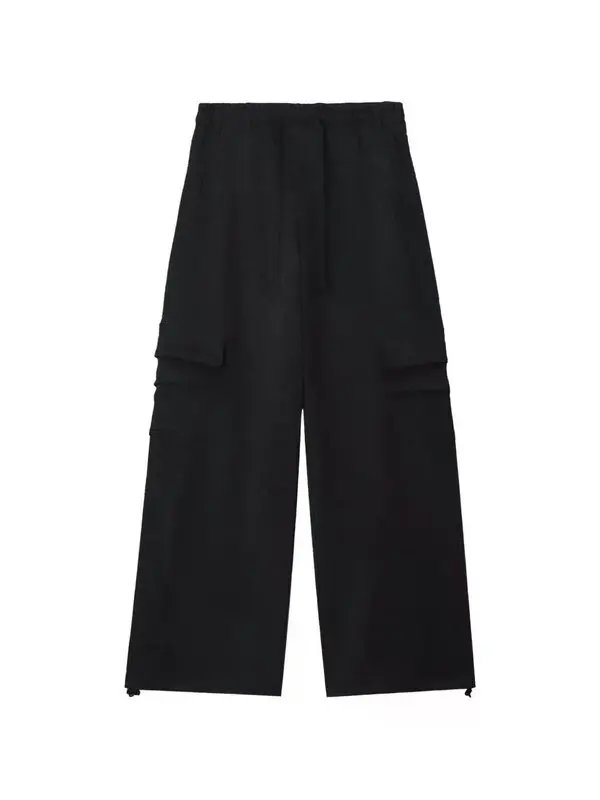 Izzue Drawstring Wide-leg Cargo Pants