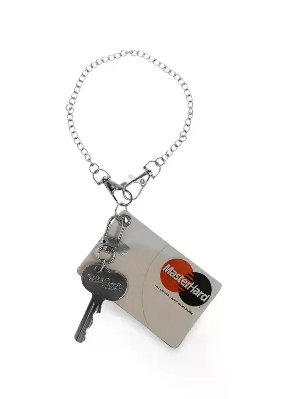 CARNE BOLLENTE Charm-detail Chain Keyring - Silver