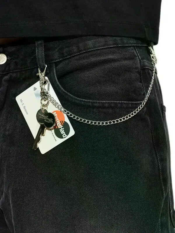 CARNE BOLLENTE Charm-detail Chain Keyring