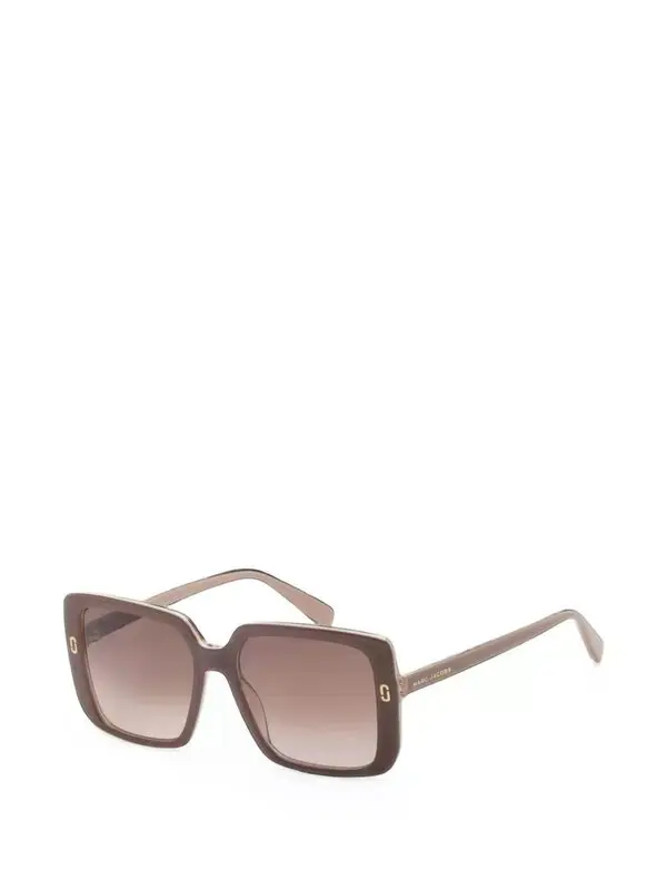 Marc Jacobs Runway Square-frame Sunglasses - Neutrals