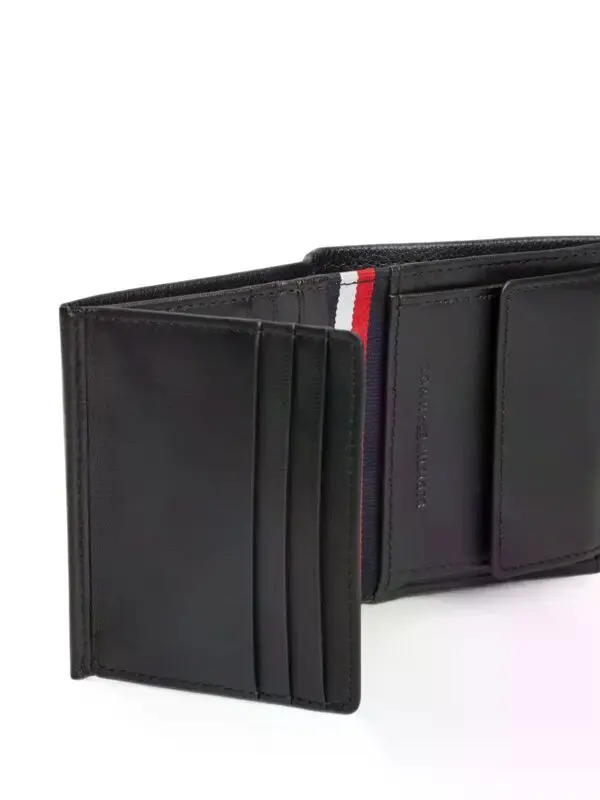 Tommy Hilfiger Logo-plaque Leather Bifold Wallet