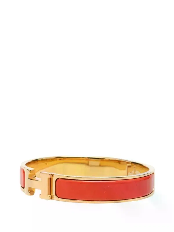 Hermès 2000-2026 Narrow Enamel Clic H Bracelet Pm Costume Bracelet