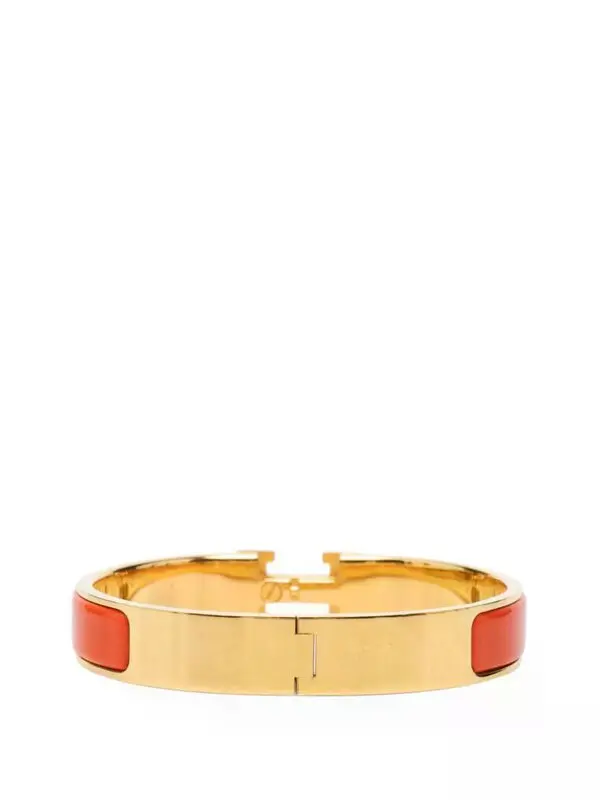 Hermès 2000-2026 Narrow Enamel Clic H Bracelet Pm Costume Bracelet