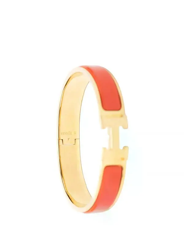 Hermès 2000-2026 Narrow Enamel Clic H Bracelet Pm Costume Bracelet