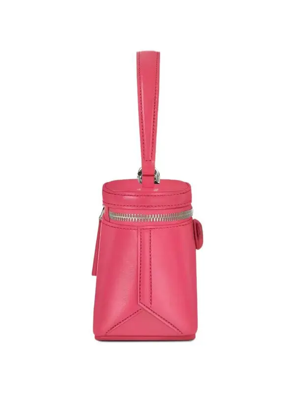 Givenchy Antigona Vanity Bag In Box Leather With Chain - Pink