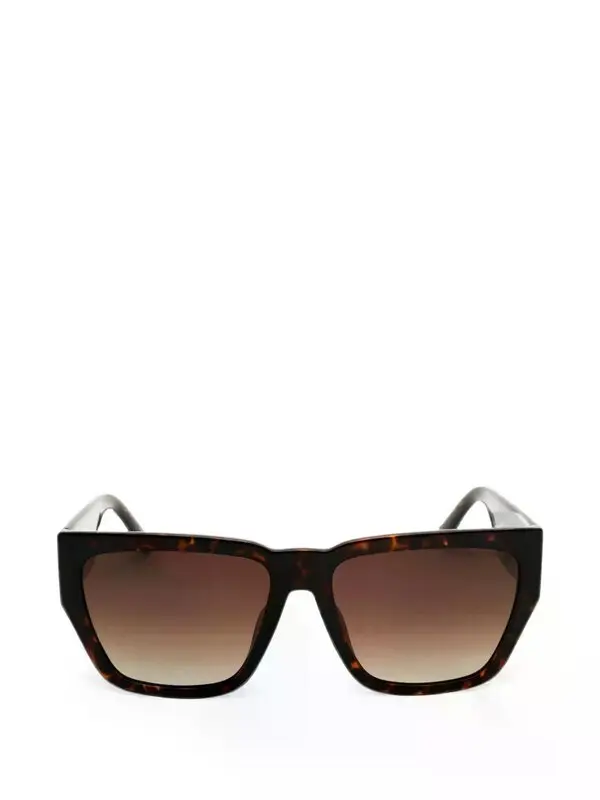 Marc Jacobs J Link Rectangle-frame Sunglasses - Brown