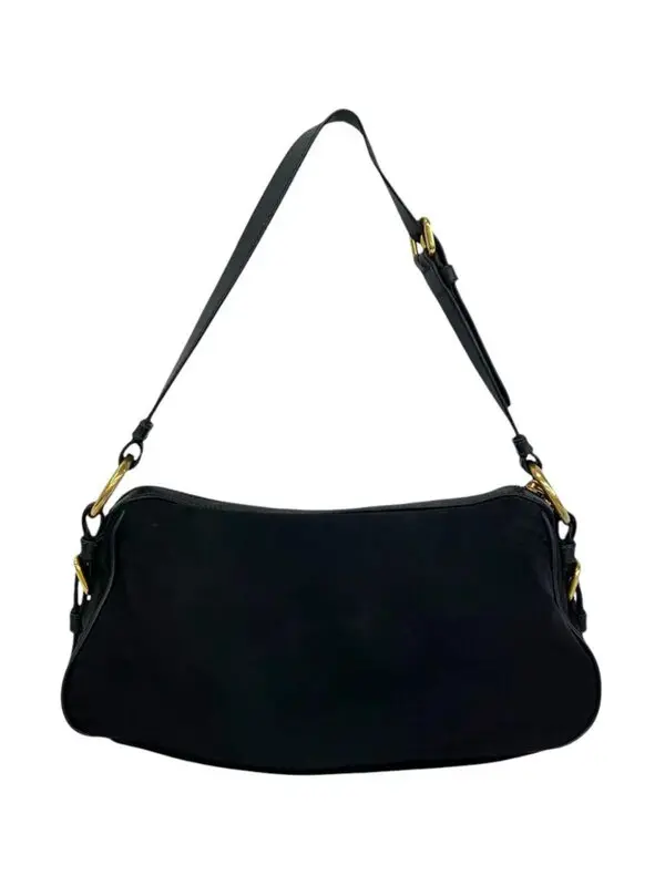 Prada 2000-2013 Canapa Logo Shoulder Bag
