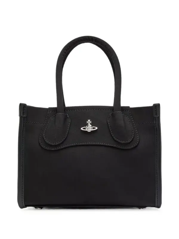 VIVIENNE WESTWOOD Orb-plaque Tote Bag - Black