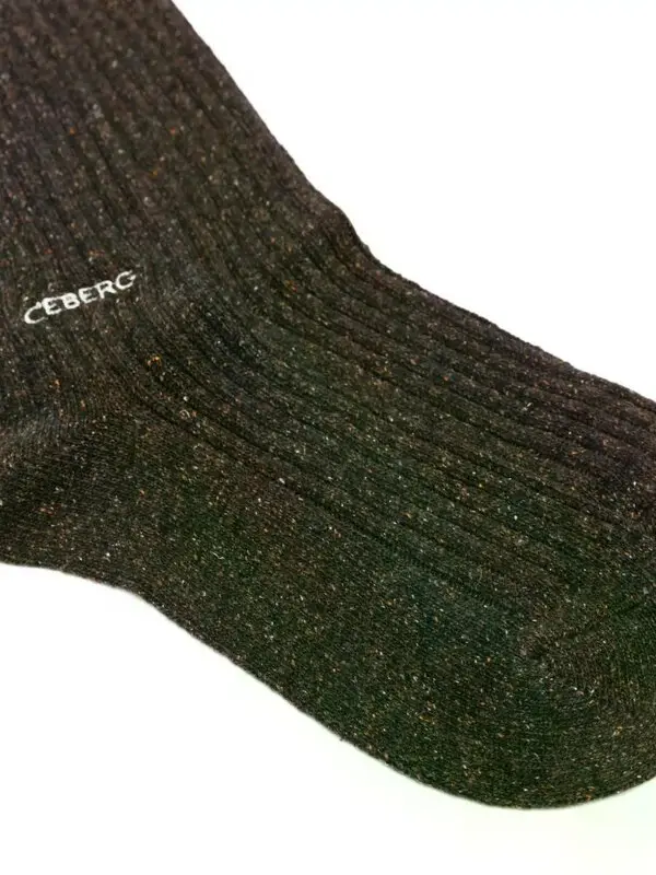 Iceberg Logo-embroidered Socks