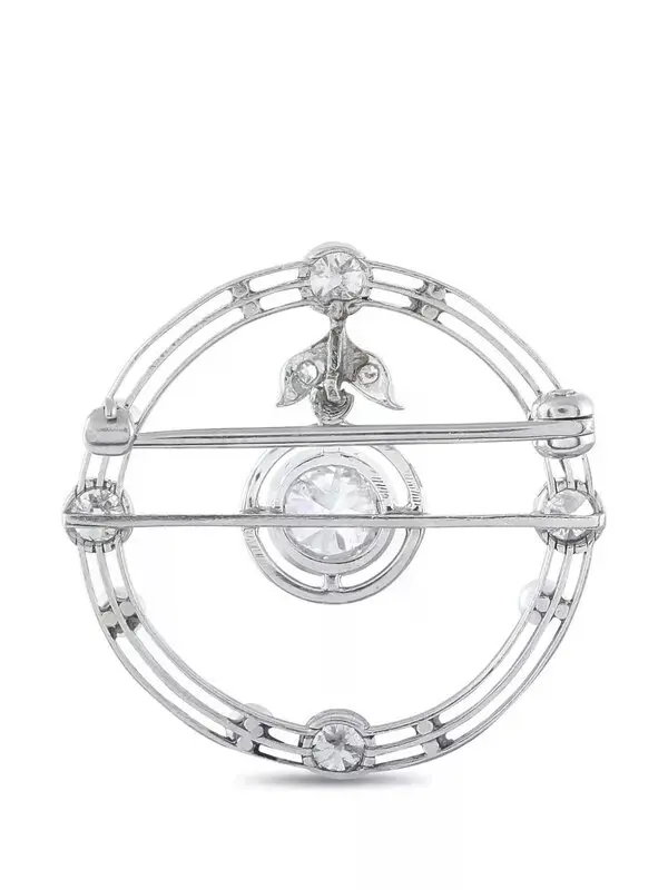 LB EXCLUSIVE Diamond And Pearl Brooch