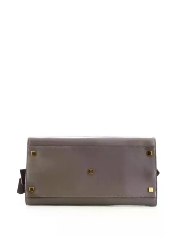 Saint Laurent Uptown Leather Medium Tote Bag