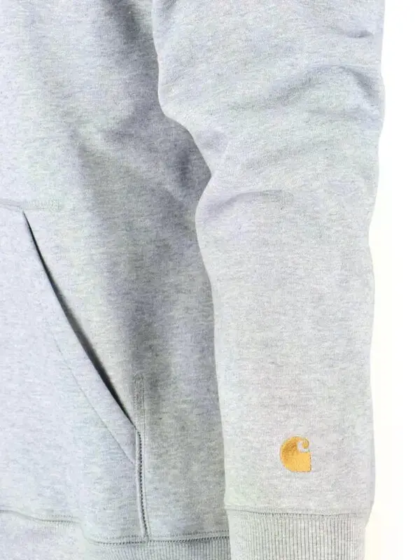 Carhartt Work In Progress Logo-embroidered Raglan-sleeve Hoodie