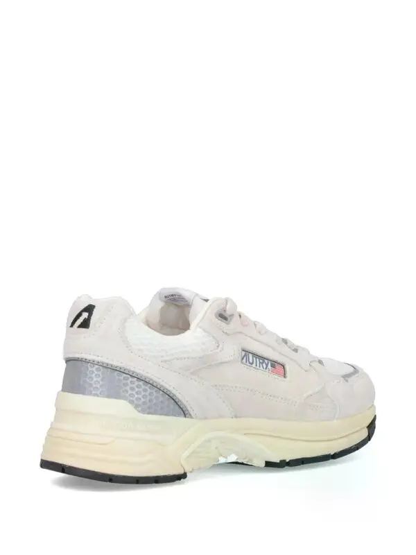 AUTRY Hyperway Panelled Sneakers - White