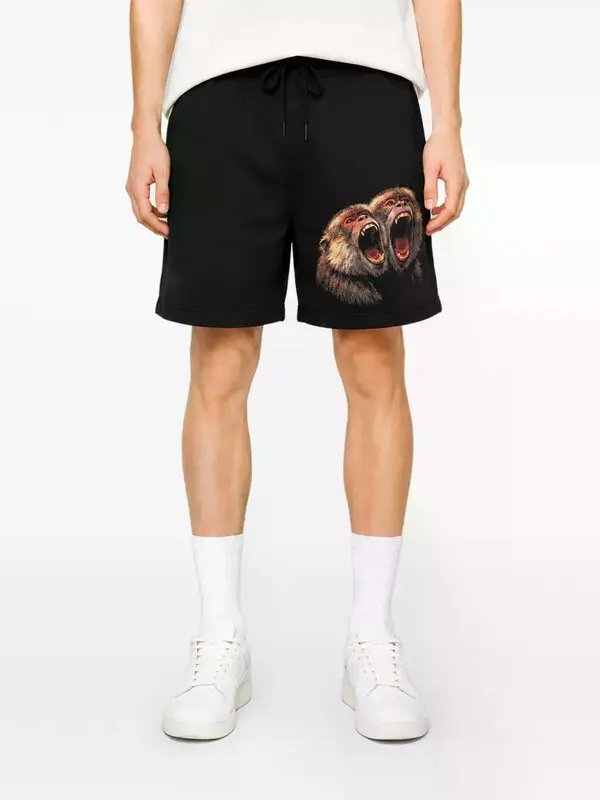MELT Graphic-print Drawstring Shorts