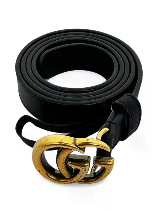 Gucci Gg Marmont Buckled Belt