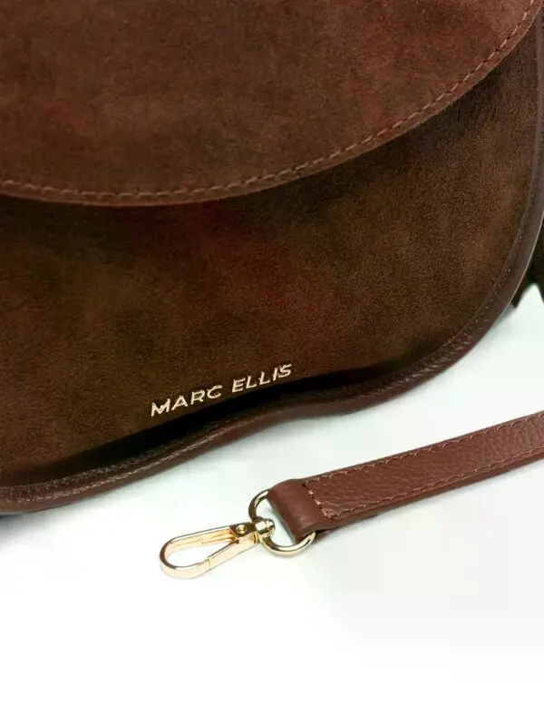 MARC ELLIS Lima Fringe-trim Leather Shoulder Bag