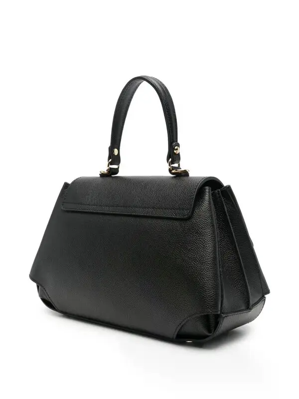 MARC ELLIS Spency Grainy Leather Tote Bag - Black