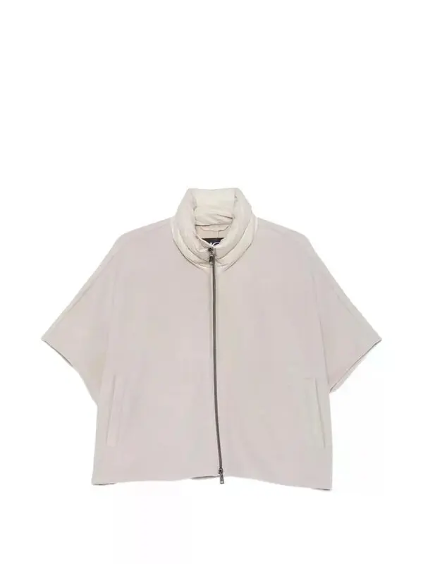 LUISA CERANO Padded-collar Zip-up Jacket