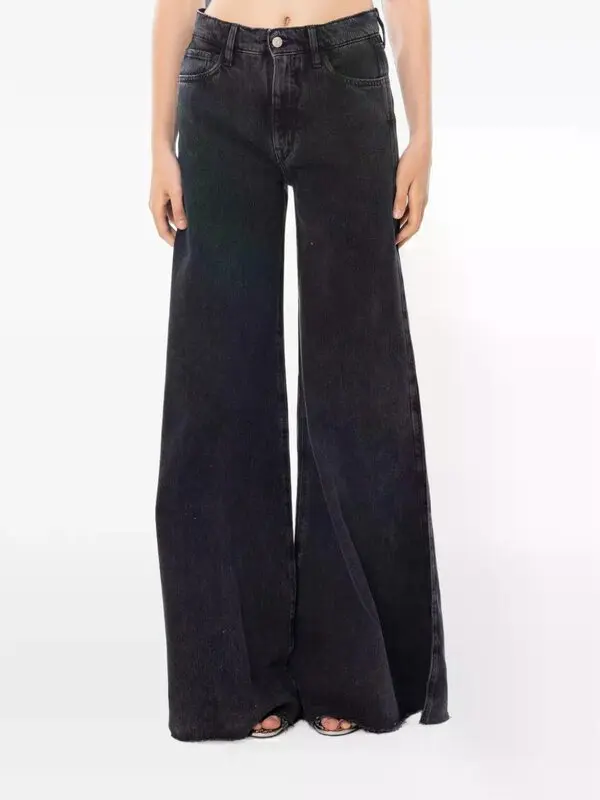 CYCLE Asia Wide-leg Jeans - Black