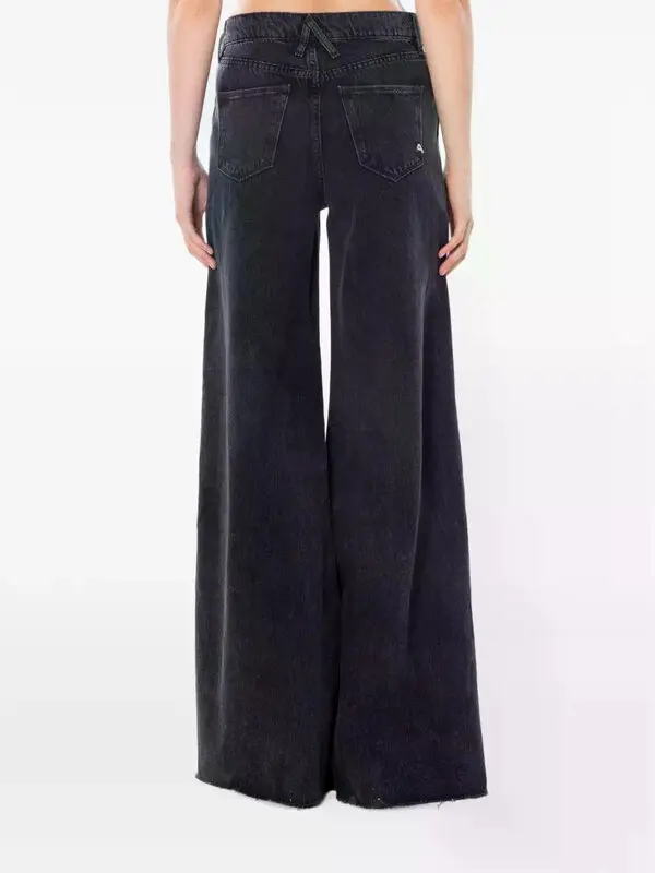 CYCLE Asia Wide-leg Jeans - Black