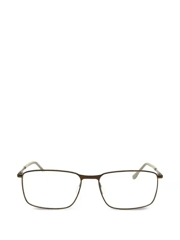 Under Armour Ua 5071/g Rectangle-frame Glasses - Brown