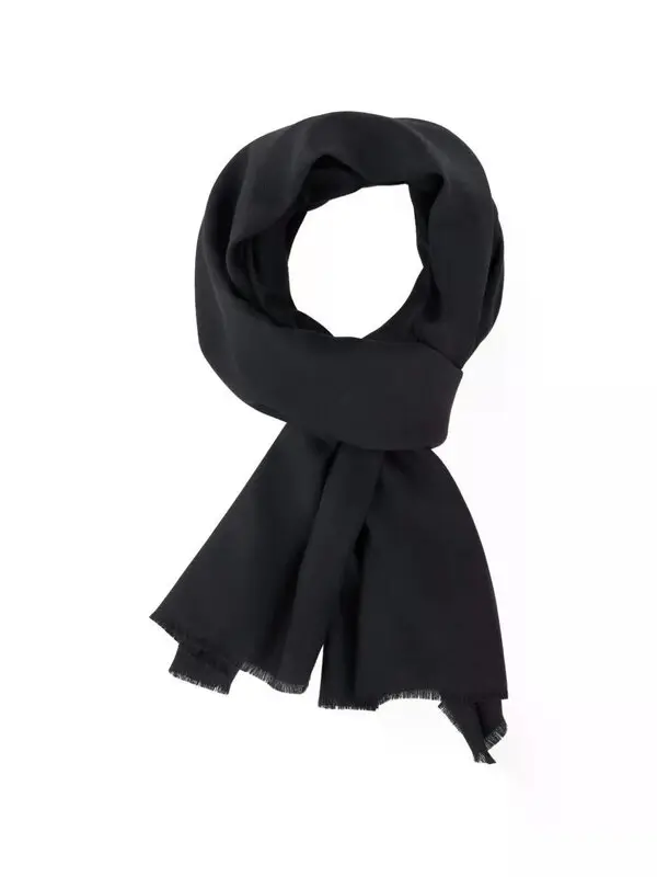 Boggi Milano Scarf In Wool And Silk
