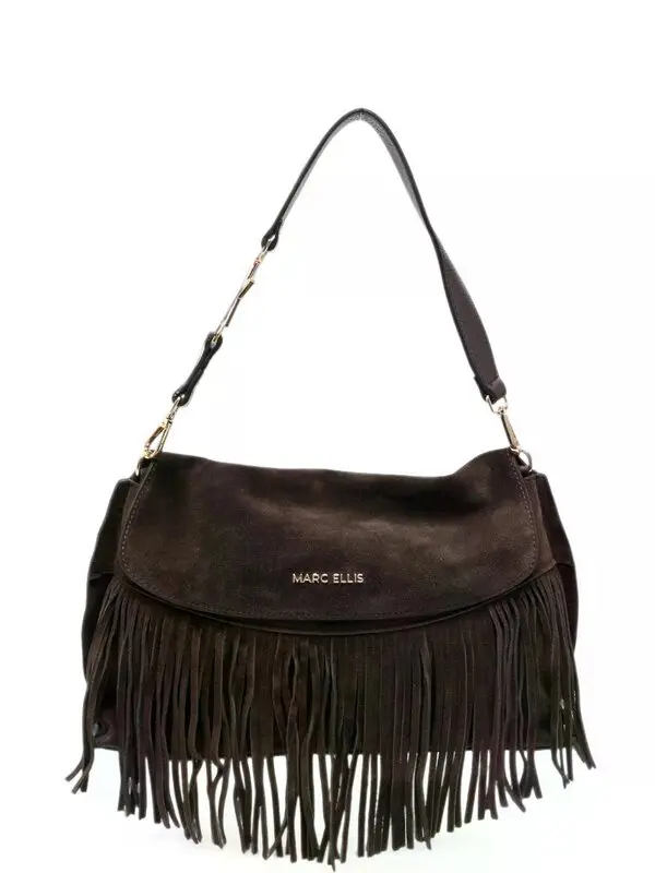 MARC ELLIS Dakota Fringe-trim Tote Bag - Brown
