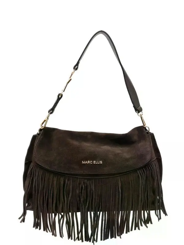 MARC ELLIS Dakota Fringe-trim Tote Bag - Brown