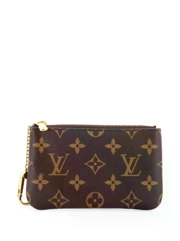 LOUIS VUITTON Key Monogram Canvas Small Pouch