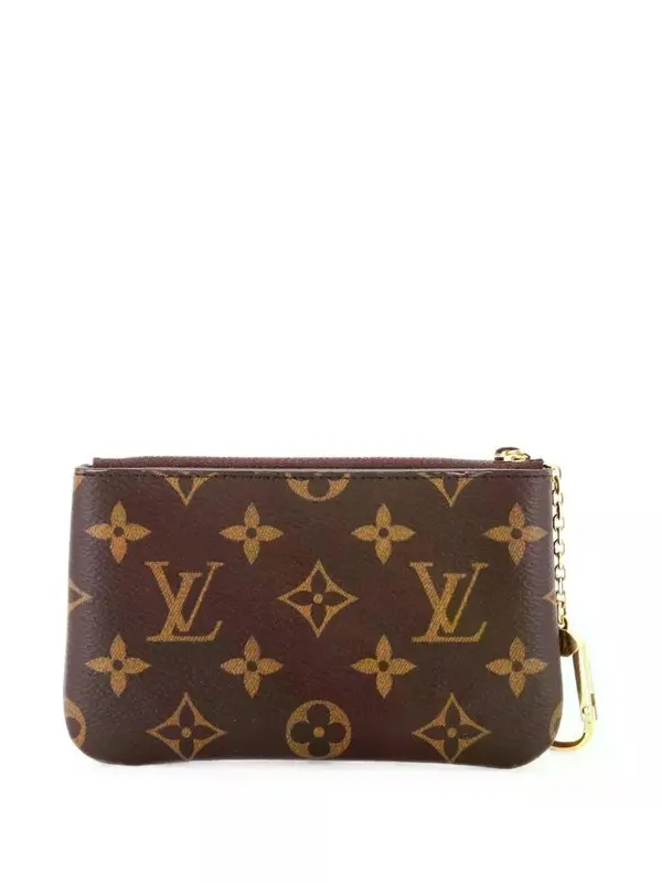 LOUIS VUITTON Key Monogram Canvas Small Pouch