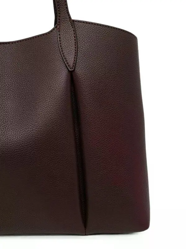 Guess Melody Logo-plaque Pebbled-effect Tote Bag