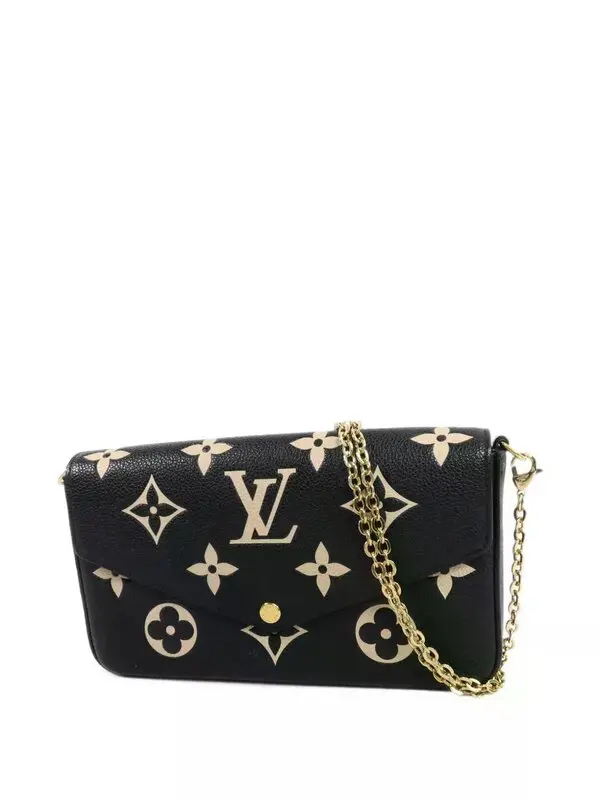LOUIS VUITTON Empreinte Pochette Felicie Monogram Crossbody Bag