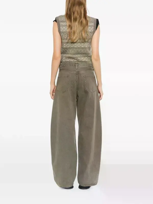 SSSTEIN Deformation Wide-leg Jeans