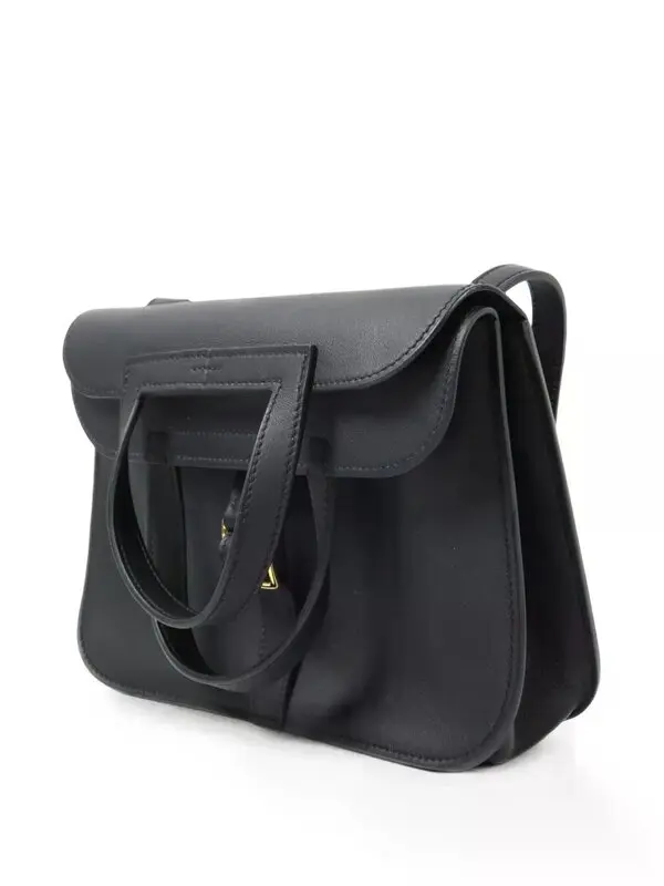 Hermès Mini Halzan Hand Bag - Black