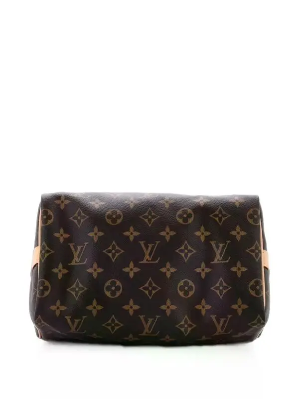 LOUIS VUITTON Speedy Bandouliere Bag Monogram Canvas 25 Satchel