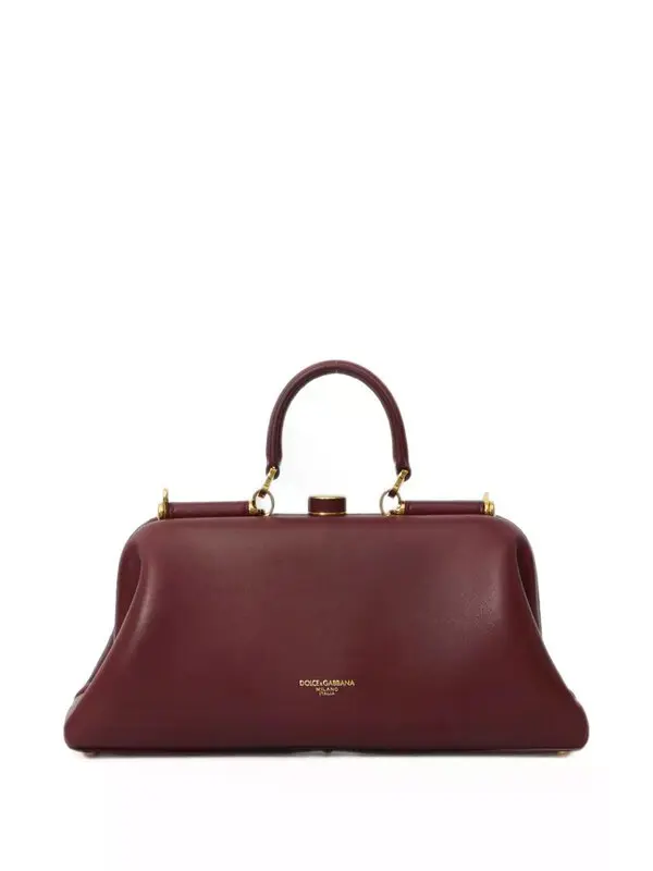 Dolce & Gabbana Logo-print Leather Shoulder Bag