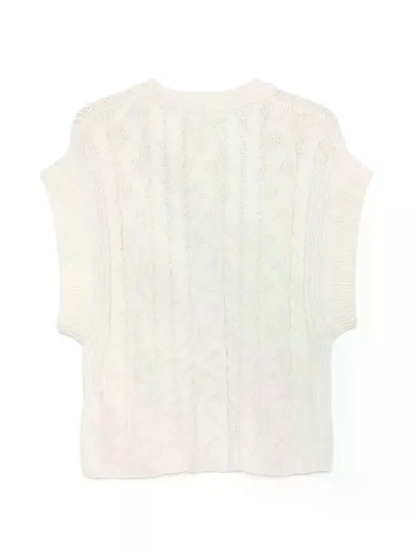 Liviana Conti Cable-knit Vest